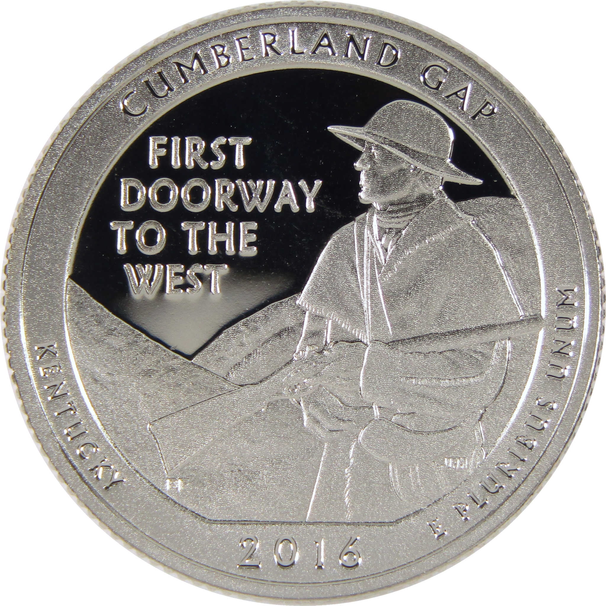 2016 S Cumberland Gap National Park Quarter Clad 25c Proof Coin ...