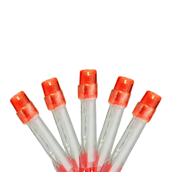 Orange Battery Powered Lights