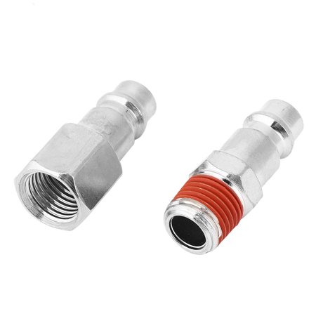 Ccdes 12pcs 1/4 Inch BSP Male Female Air Hose Connector Quick Release ...
