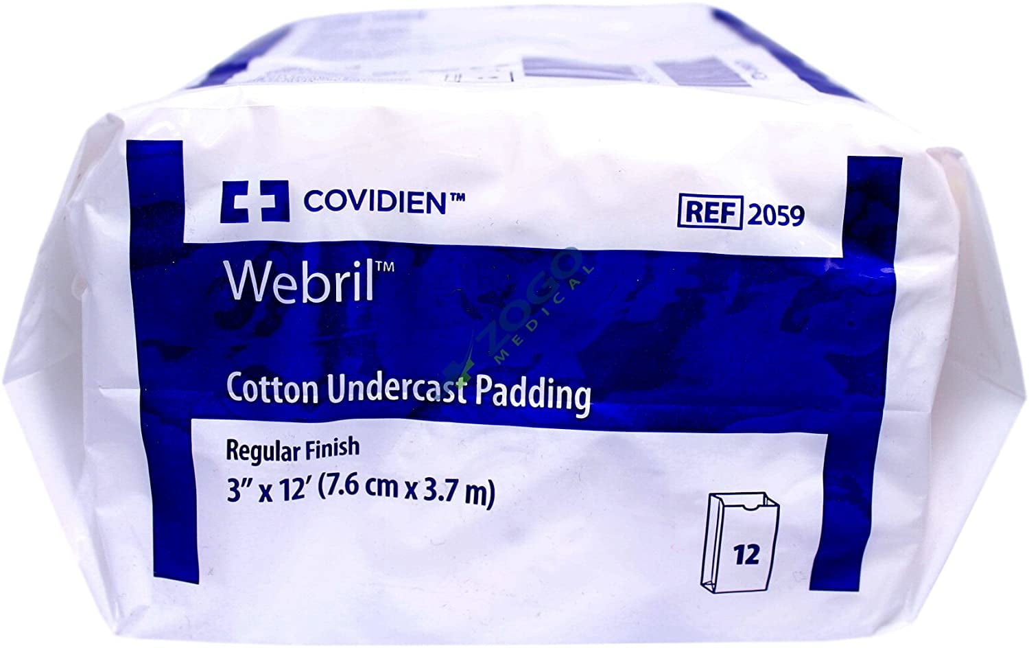 Webril 2059 100% Cotton Undercast Padding 3" X 4 Yds Bg/12 - Walmart.com