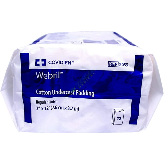 Webril 2059 100% Cotton Undercast Padding 3" X 4 Yds Bg/12 - Walmart.com