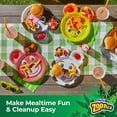 Hefty Zoo Pals 7.75 Inch Kids Paper Plates with Animal Designs, Soak ...