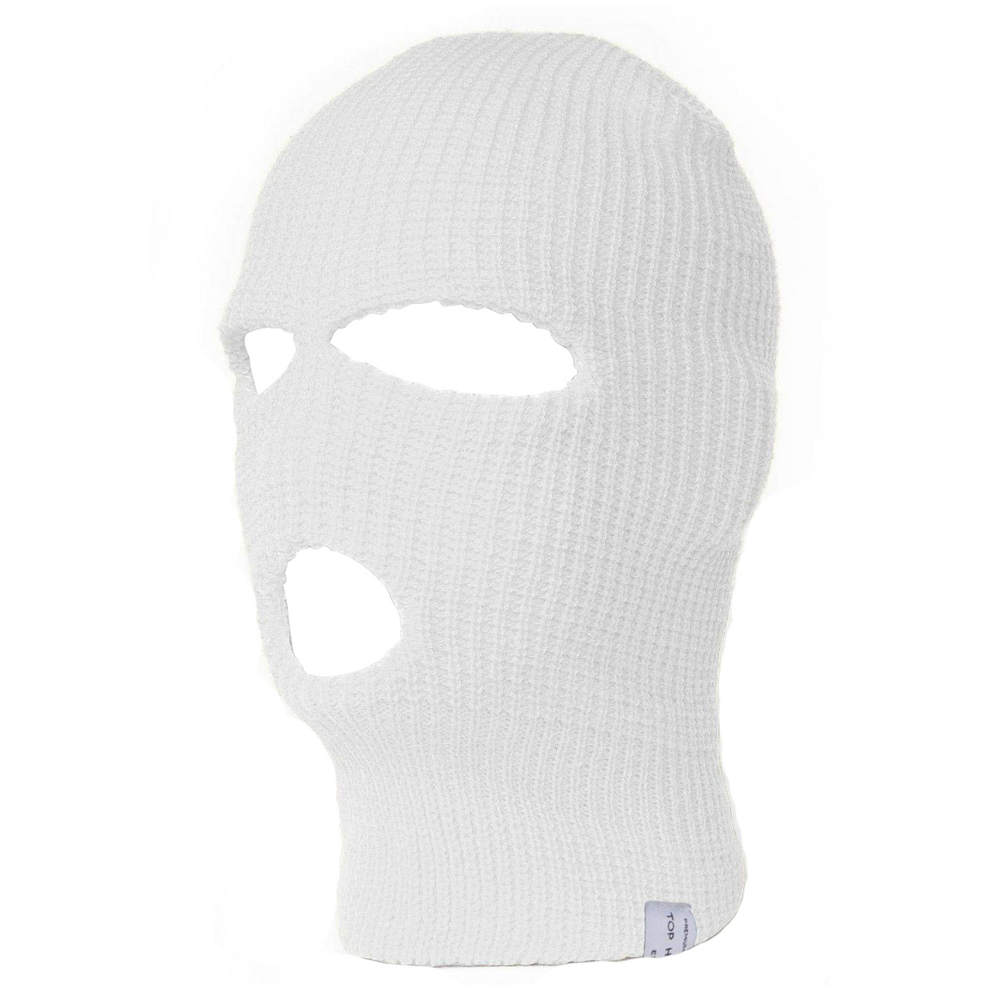 Click here for Topheadwear 3-Hole Ski Face Mask Balaclava  White prices