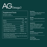 AG1 Omega 3 Fish Oil Softgels – 2000mg EPA DHA from Wild-Caught Fish ...