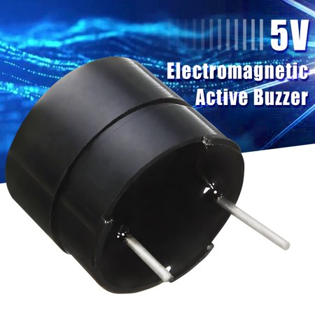 Brand New Black 5V Electromagnetic Active Buzzer Continous Beep ...
