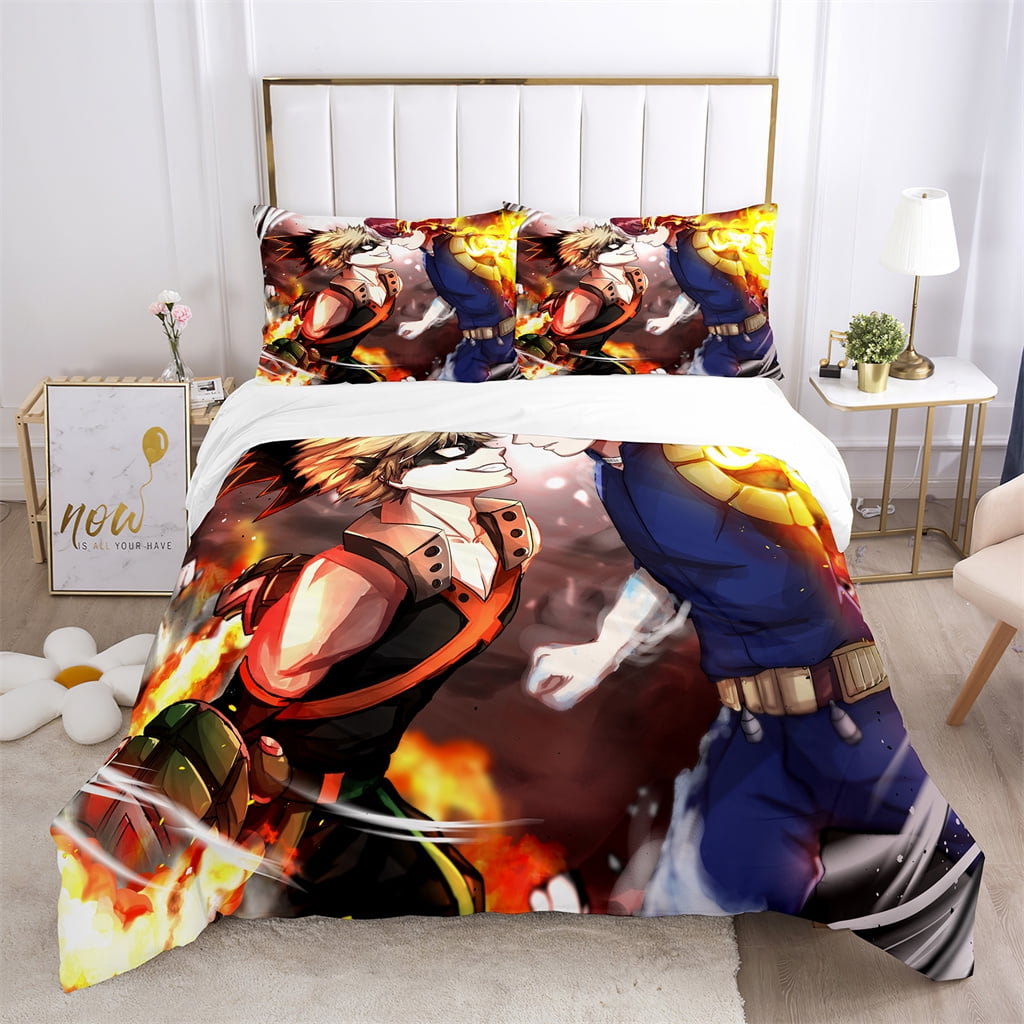 Novelty My Hero Academia Bedding Bed Set Twin Full Queen King Size 1 ...