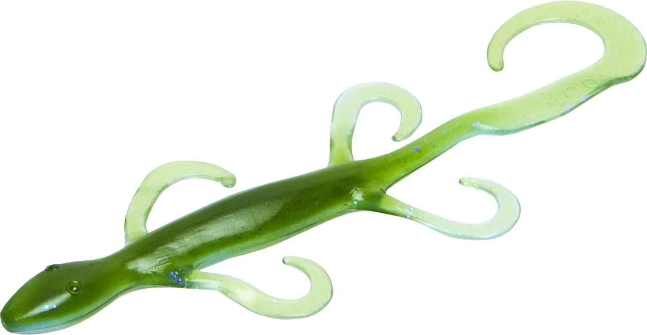 Zoom 002363-SP Lizard 6 Inch Fishing Lure 9 Per Package Watermelon ...