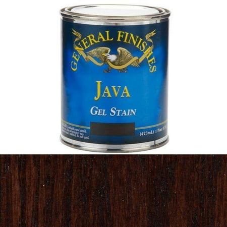 General Finishes, Java Gel Stain, Pint - Walmart.com