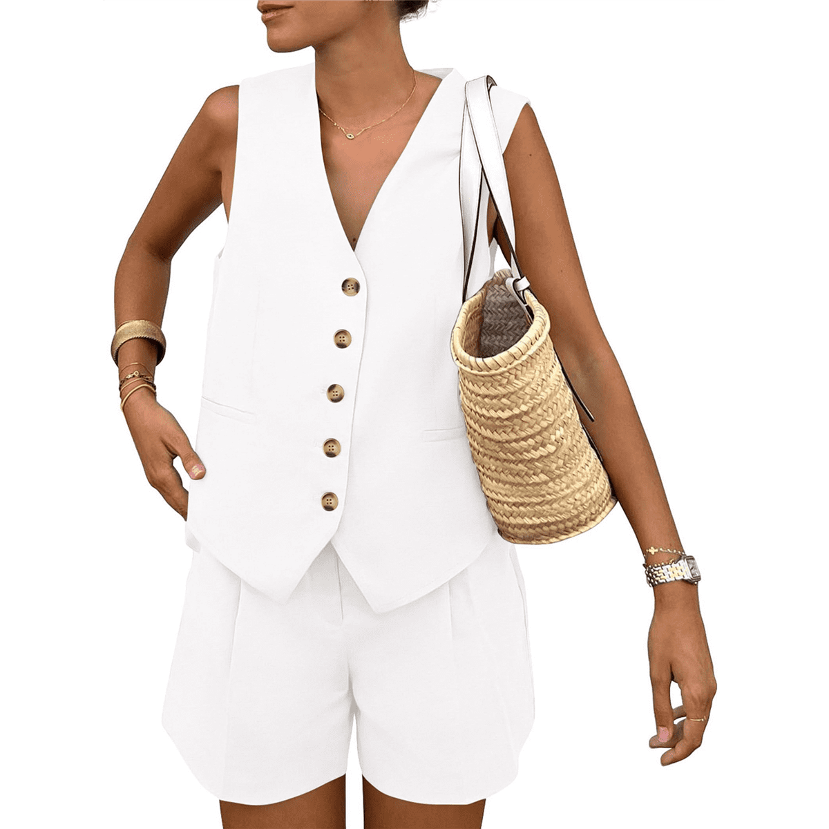 Click here for Unbranded Womens Summer 2 Piece Outfits Sleeveless... prices