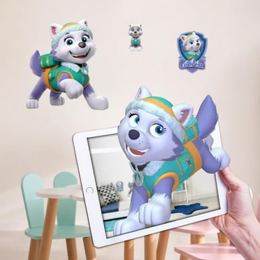 PAW PATROL Wall Decals Ryder Chase Marshall Rubble Rocky Zuma Skye 8 ...