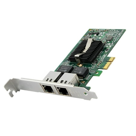 Goriertaly Dual Port Network Card Gigabit PCI-e Desktop Netcard Server ...