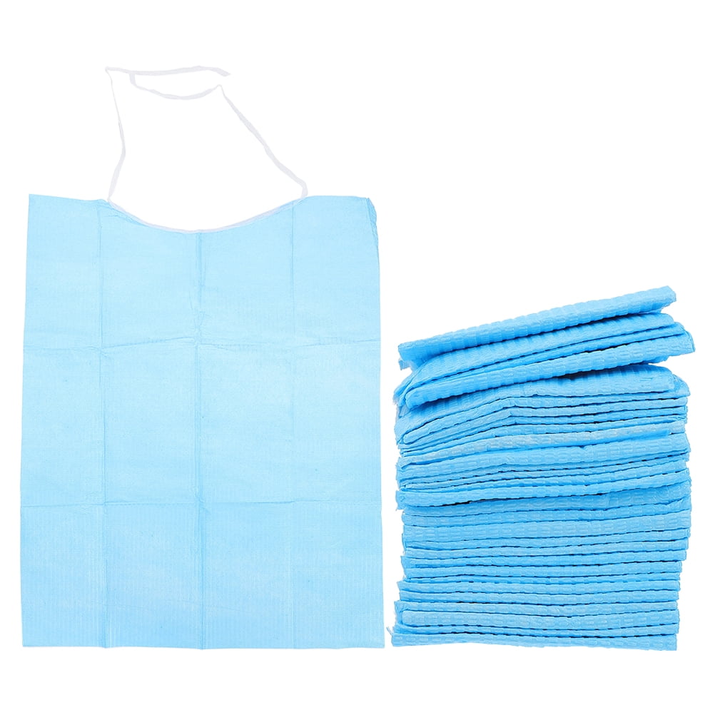 Click here for Deepcraff 60pcs Disposable Eating Bib Waterproof B... prices