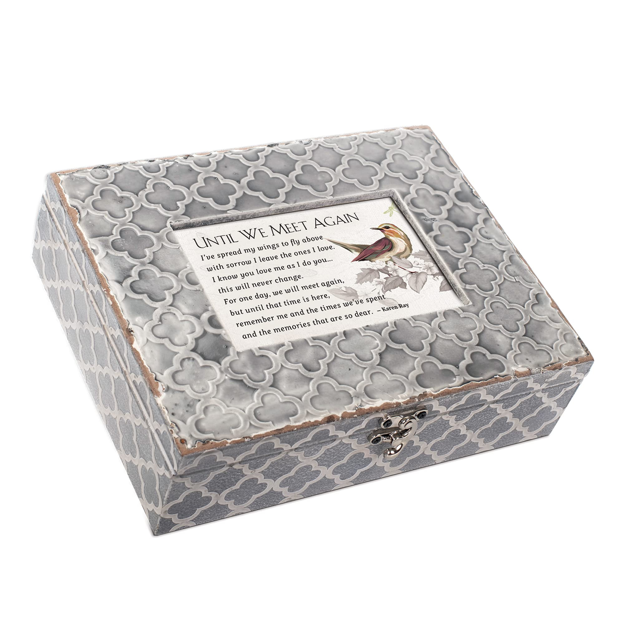 Meet Again Moroccan Wood Bereavement Music Box Plays Wind Beneath My ...
