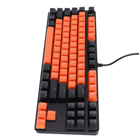 Keyboard Gaming, Ergonomically Designed Quality ABS Material Dual-color ...