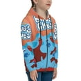 Blue'S Clues Boys Girls Zip Up Hoodies Sweatshirts 3D Printed Pullover ...