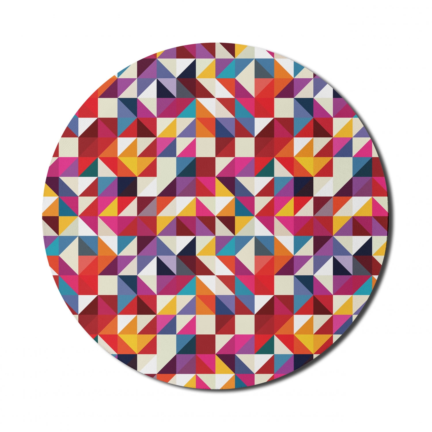 Geometric Mouse Pad for Computers, Bauhaus Style Geometric Pattern with ...