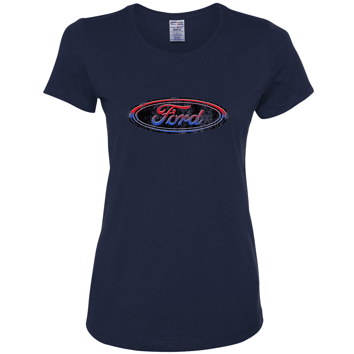 Ford Distressed USA Red White and Blue Tough Logo Cars and Trucks ...