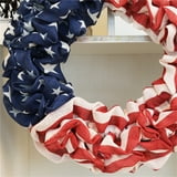Poo LIfe 15.74X15.74 Inch Earth-Friendly July 4th Wreath - Non-Toxic ...