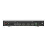 BZBGEAR 4x1 4K UHD HDMI Seamless Switcher/Quad MultiViewer with Audio De-Embedding - Walmart.com