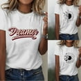 Lgaswyx Short Sleeve Shirts For Women Womens Summer T Shirt Cute