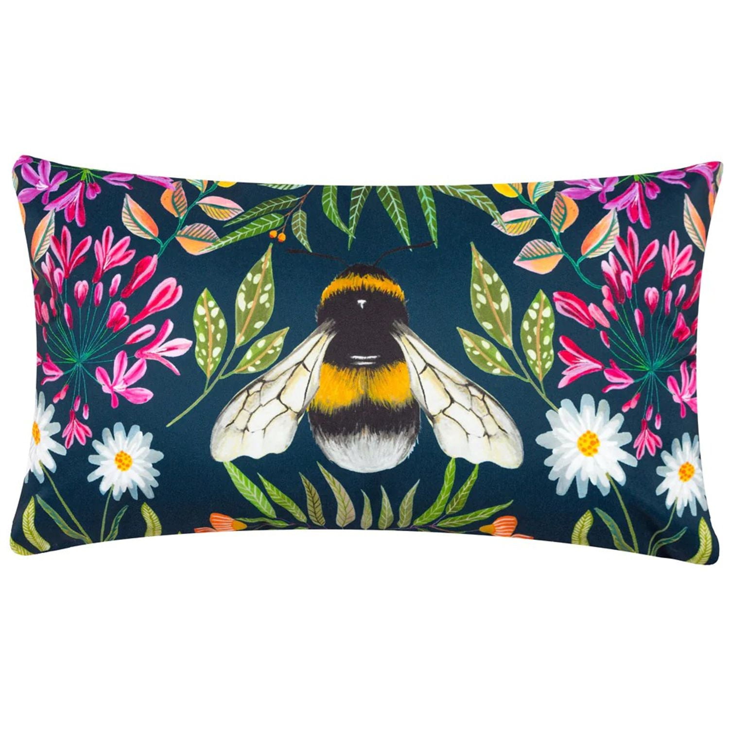 Click here for Wylder House Of Bloom Zinnia Bee Outdoor Cushion C... prices