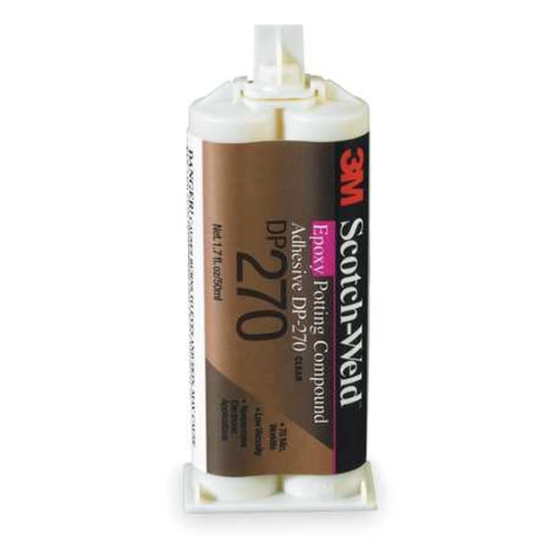 3M 82248 Scotch-Weld Epoxy Potting Compound DP270 Clear, 1.69 fl oz ...