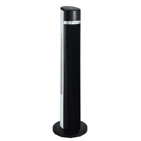 Perfect Aire 6023361 4.75 in. 3 Speed Oscillating Digital Tower Fan ...