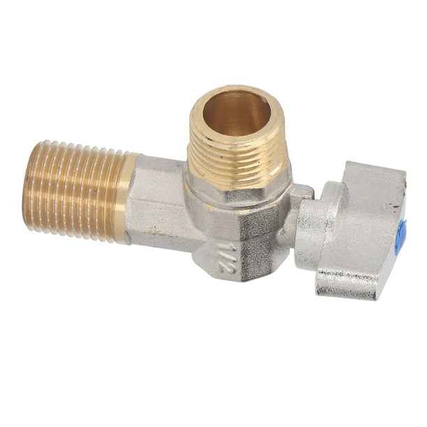 Coldand Hot Water Valve,G1/2 Thread Brass Triangle Thread Brass ...