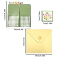 3D Up Cards, Elegant Floral Butterfly Greeting Card with Envelope for ...