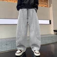Boy Pants Minimalist Relaxed Fit Casual Everyday Pants for Kids Boys ...