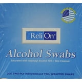 ReliOn Alcohol Swabs, 400 Count HSA/FSA Eligible - Walmart.com