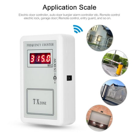 250-450 MHZ Handheld Digital Frequency Tools Frequency Meter Counter ...