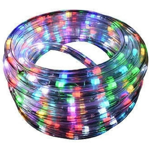 Intertek LED Color Changing 18' Rope Light with Remote - Walmart.com