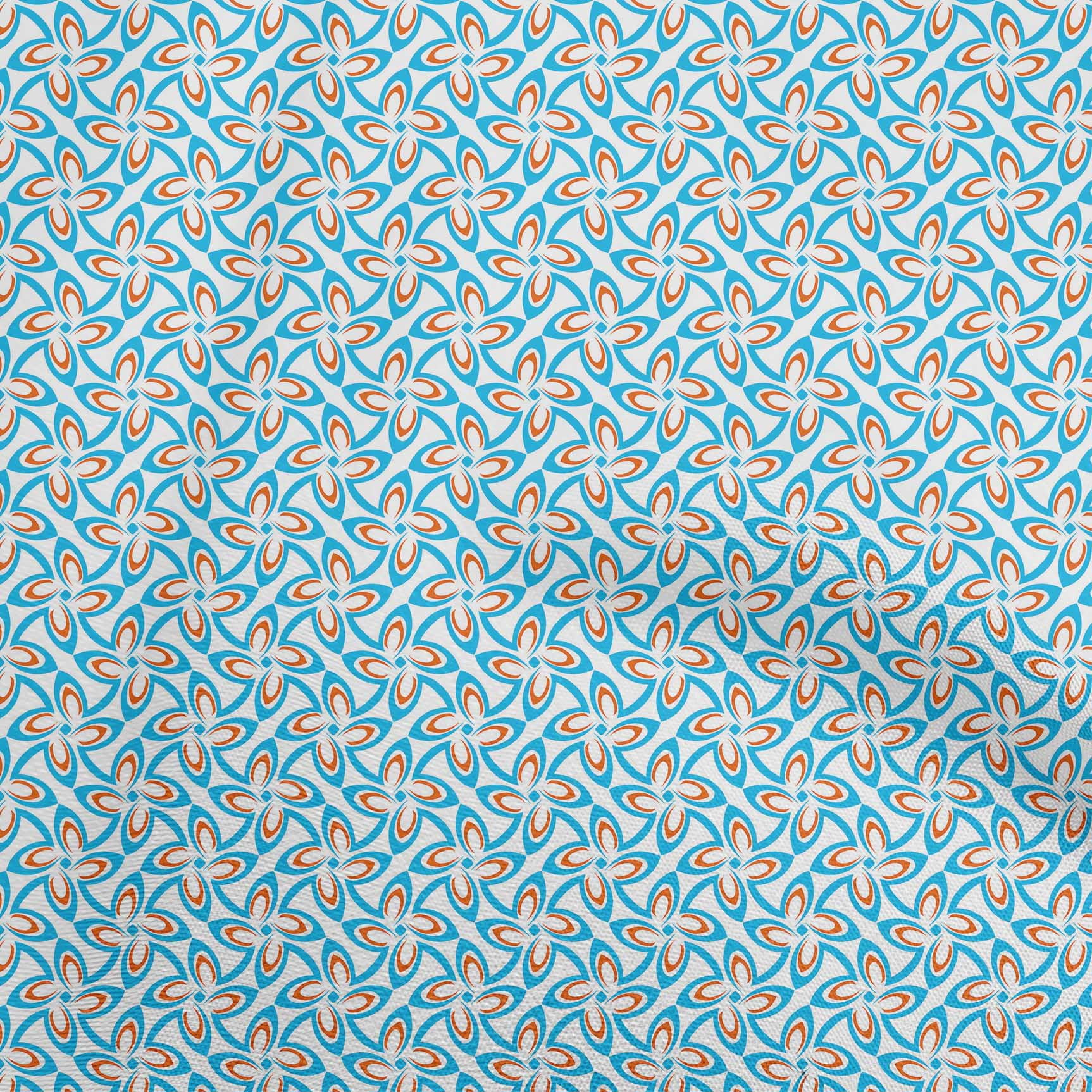 oneOone Velvet Baby Blue Fabric Asian Block Diy Clothing Quilting ...