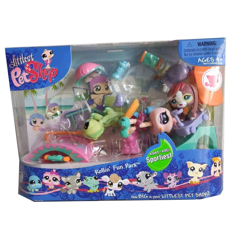 Hasbro Littlest Pet Shop Action Figures Model Cute Cartoon Children's ...