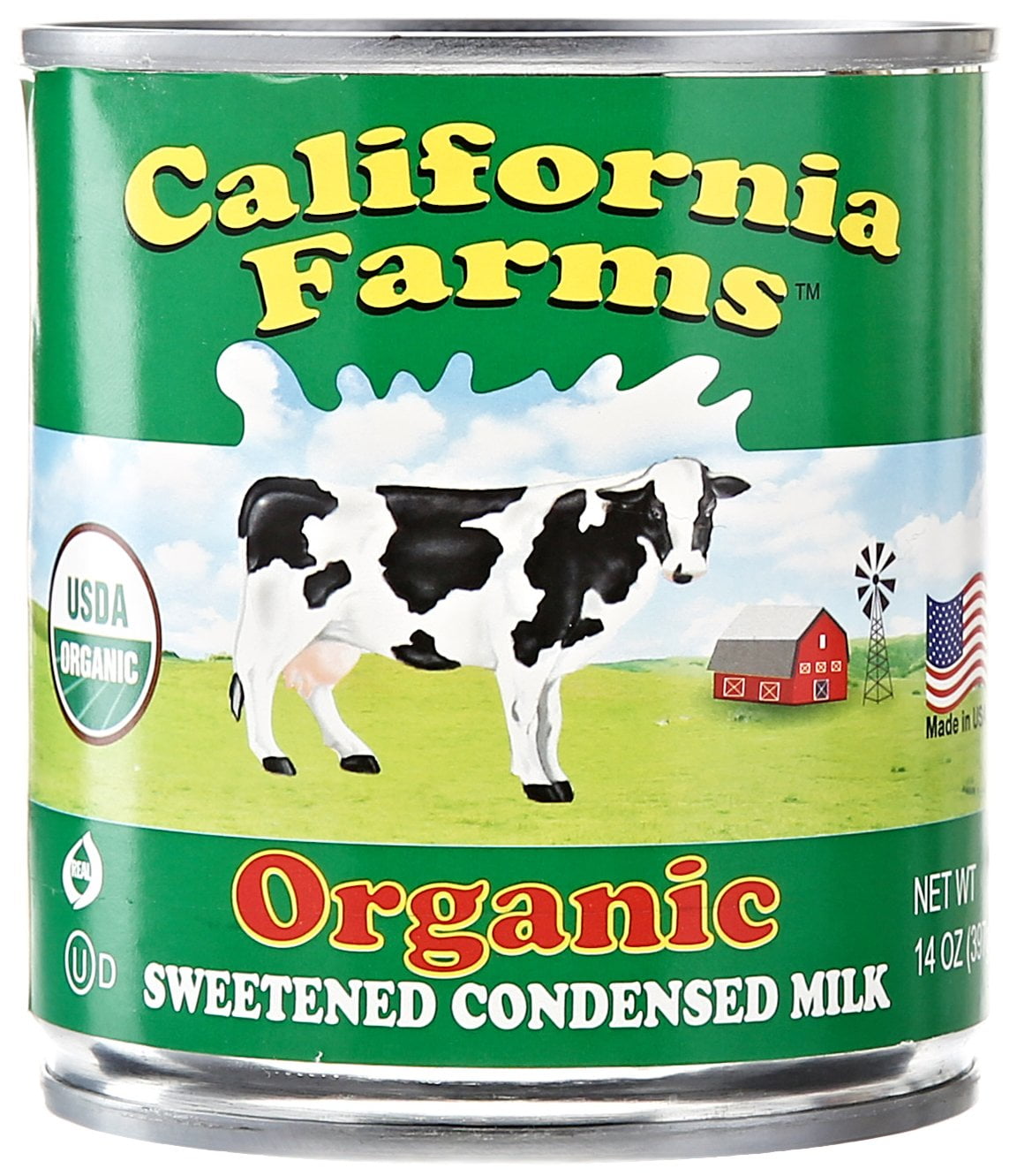 Santini California Farms Organic Sweetened Condensed Milk 14 fl oz Pack ...