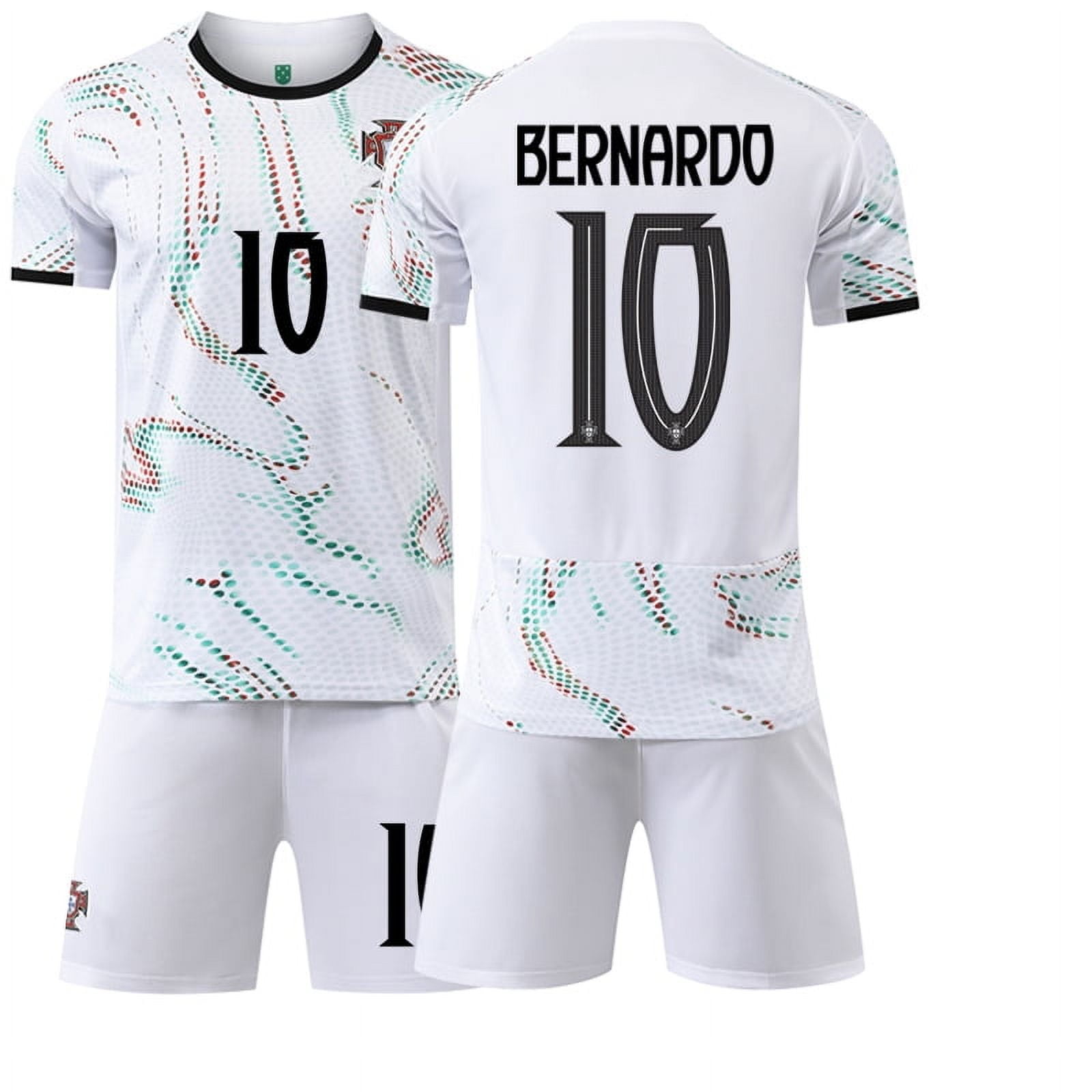 2025 Mens Boys Portugal away RONALDO 7 B.FERNANDES 8 BERNARDO 10 Sport ...