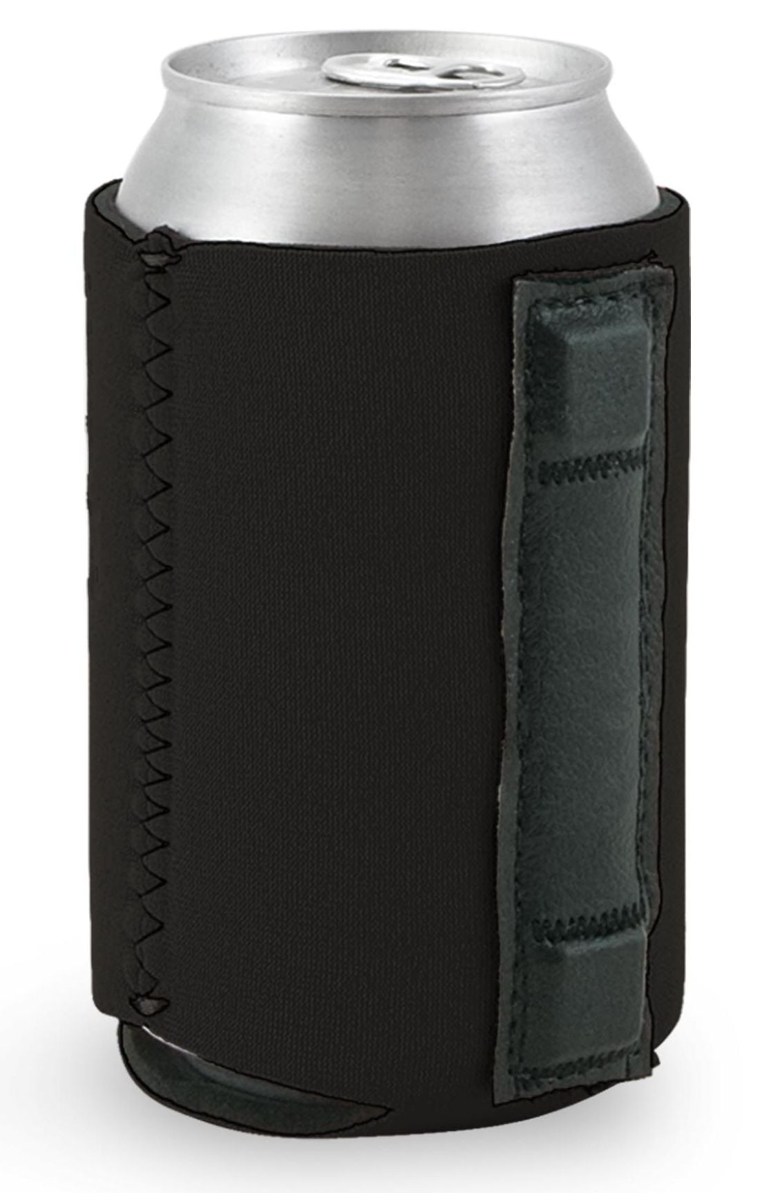 Blank Magnetic Collapsible Can Coolie (Black) - Walmart.com