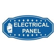 Victorian Electrical Panel (Hand) Sign (Blue) - Large - Walmart.com
