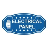 Victorian Electrical Panel (Hand) Sign (Blue) - Large - Walmart.com