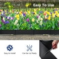 Bocaoying 52 Ft Flexible Plastic Garden Landscape Edging Border, Easy ...
