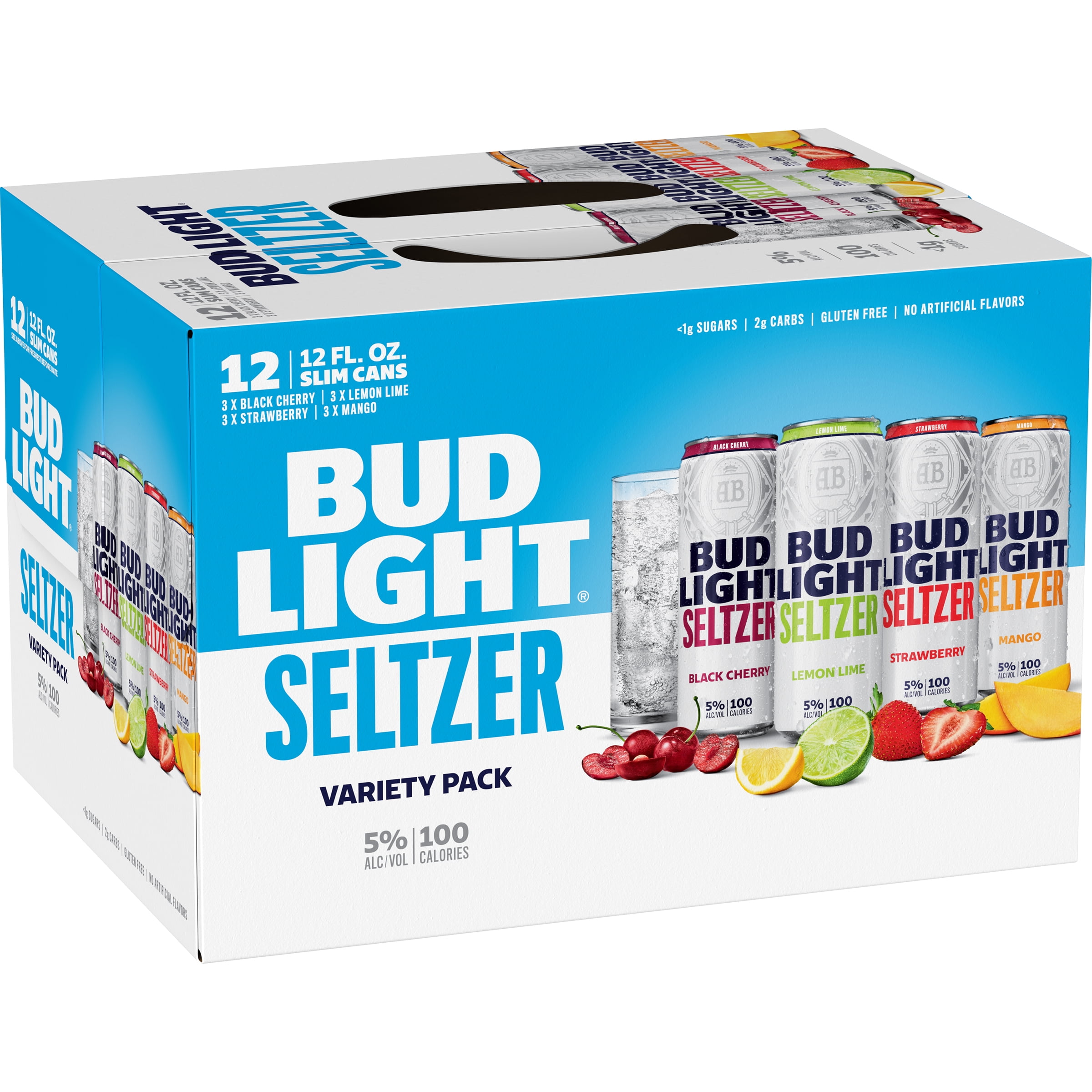 Bud Light Seltzer Variety Pack 12 Pack 12 Fl Oz Cans Walmart Bud Light Seltzer Variety Pack 12 Pack 12 Fl Oz Cans Walmart