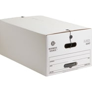 Business Source, BSN32450, Quick Setup Medium-Duty Storage Box, 12 ...