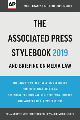 Pre-Owned The Associated Press Stylebook 2019: And Briefing on Media ...