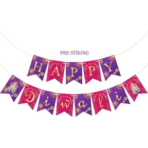 Various Diwali Festival of Lights Banner Kit (2pc) - Walmart.com