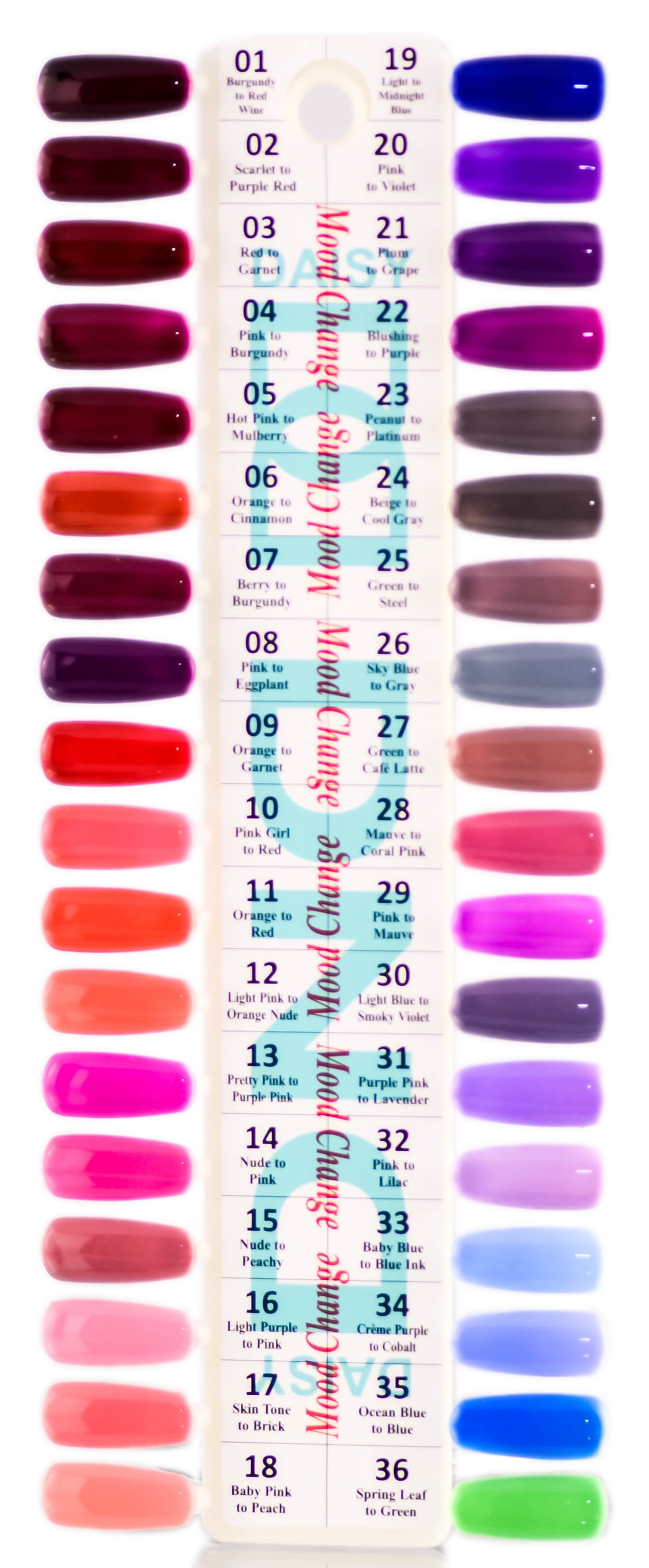 Daisy DND Mood Change Color Swatch - Pack of 3 with Sleek Comb ...