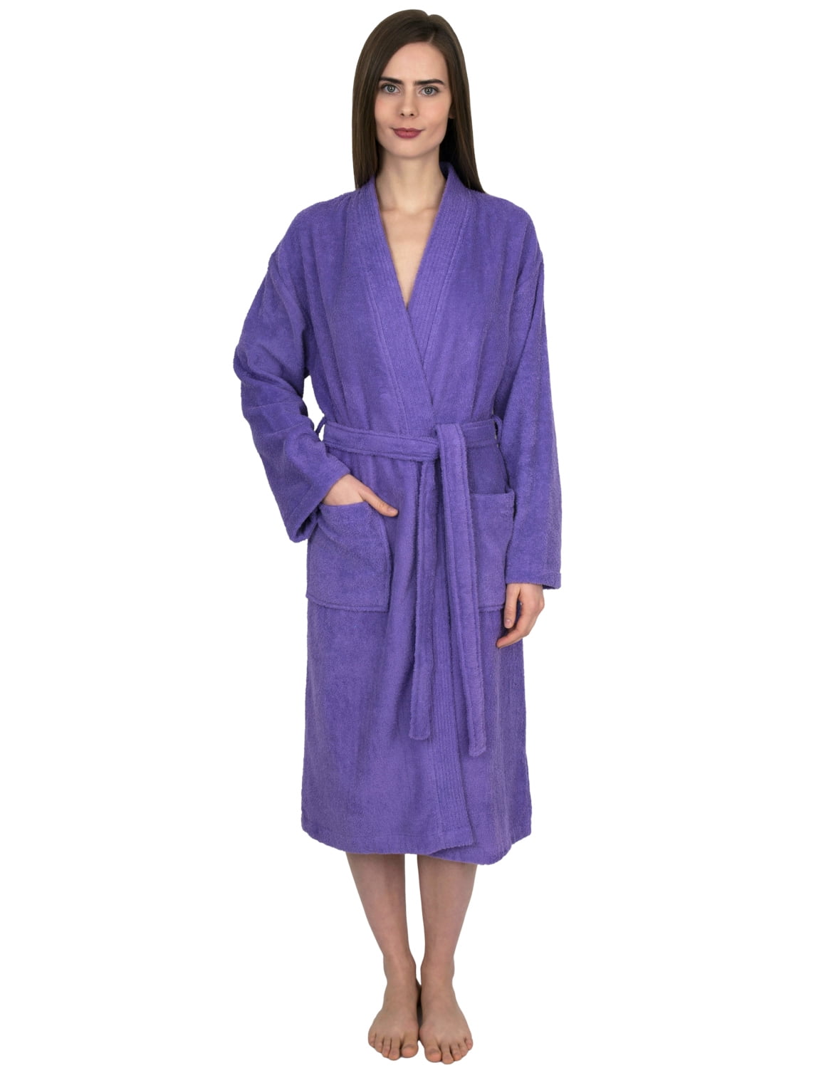 TowelSelections Womens Robe, Premium Cotton Bathrobe, Spa Terry Cloth ...
