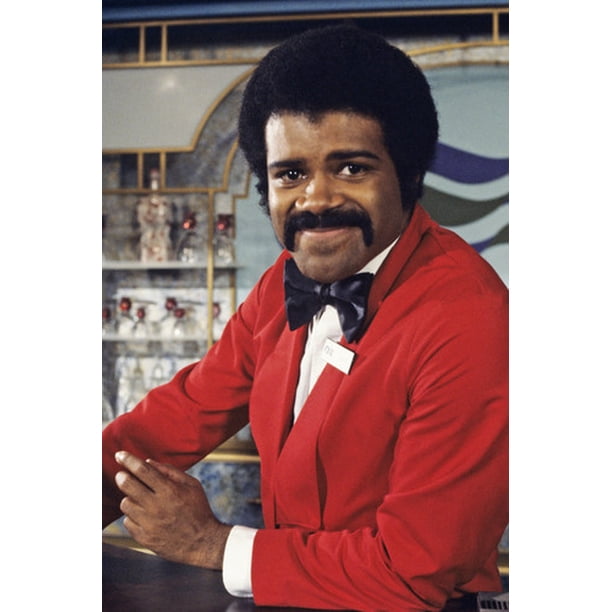 Ted Lange in The Love Boat posing behind bar as Isaac 24x36 Poster ...