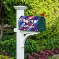 250 Anniversary USA Flag Mailbox Covers Magnetic, Watercolor Blue Red ...