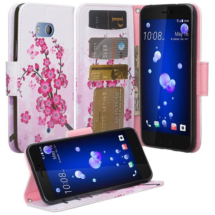 Compatible for HTC U11 / HTC Ocean Case, SOGA [Pocketbook Series] PU ...